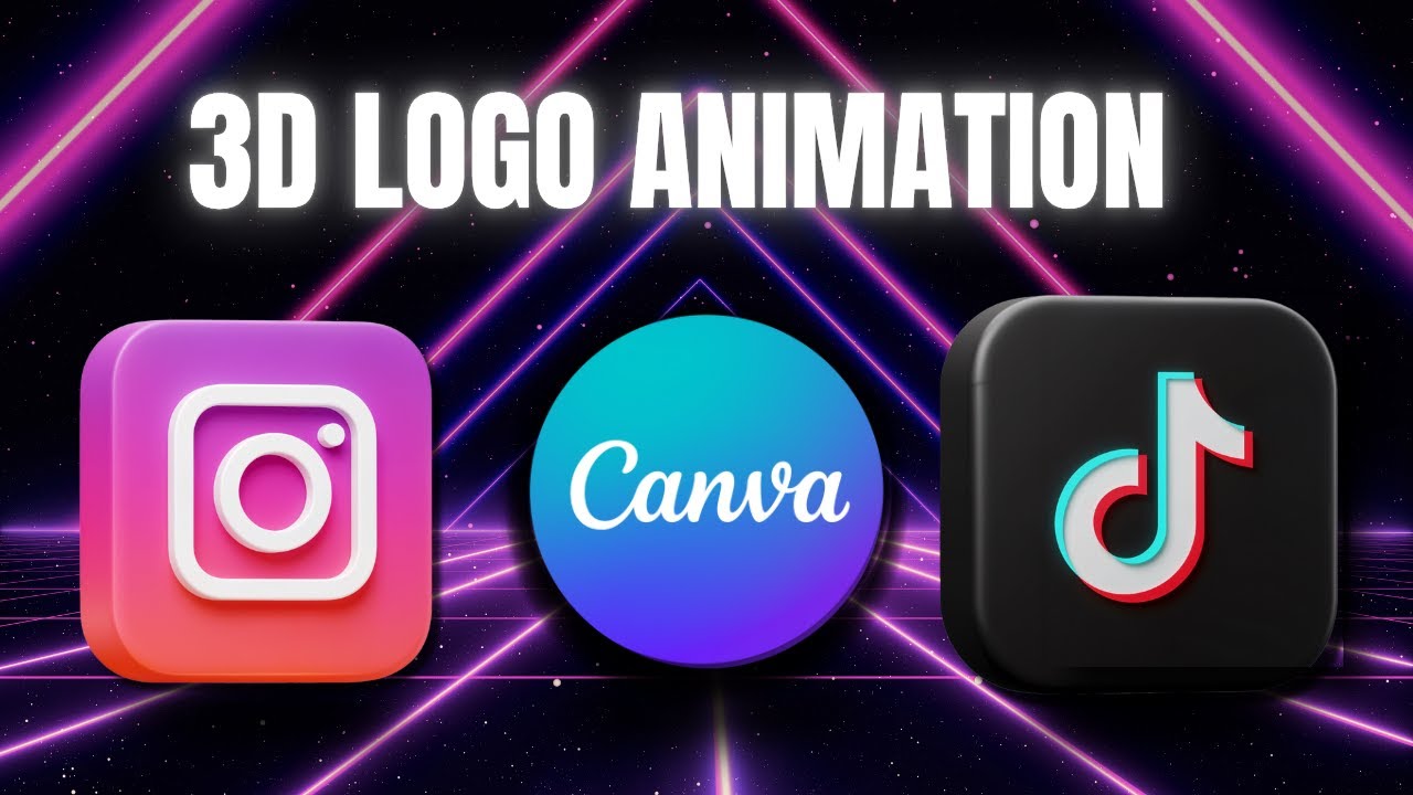 Create Stunning 3D Logo Animations Using Canva + Renderforest No Experience Needed! - YouTube