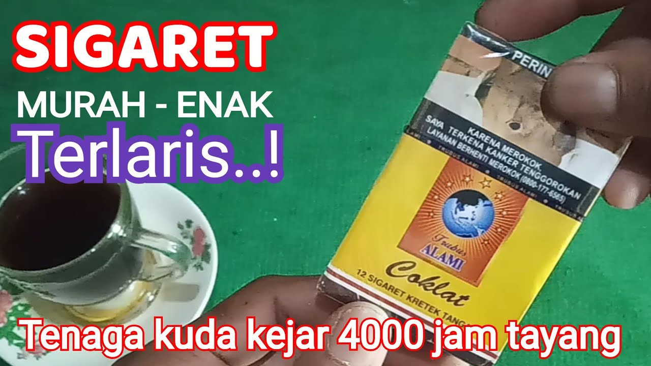 review rokok trubus alami coklat murah bersahabat plastiknya enak - YouTube