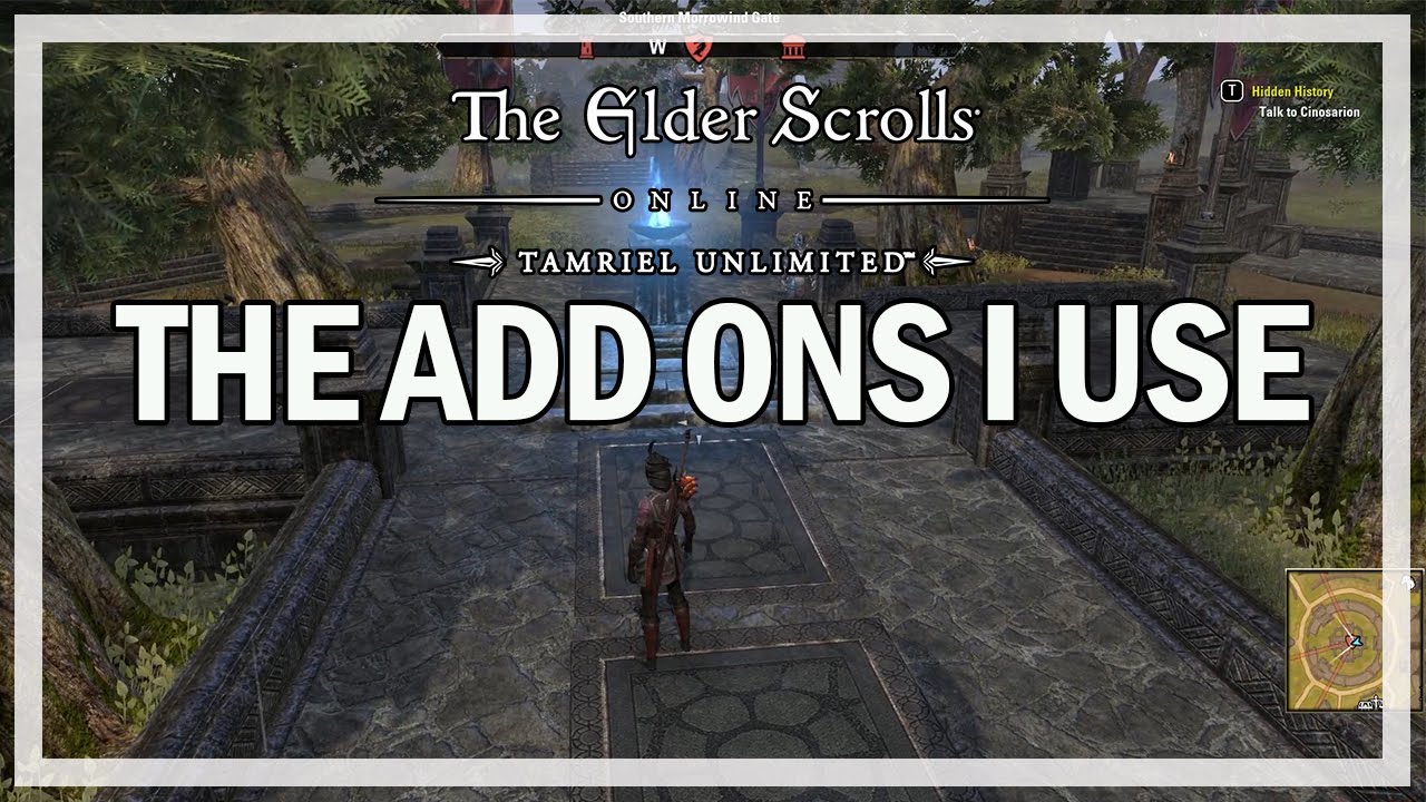 Add Ons I use in The Elder Scrolls Online - (ESO Guide) - YouTube