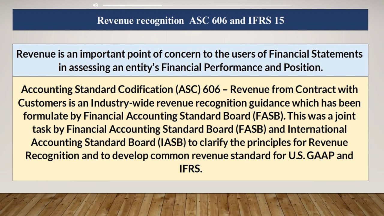 Revenue Recognition ASC 606 And IFRS 15 Revenue From Contracts With revenue-recognition-asc-606-and-ifrs-15-revenue-from-contracts-with