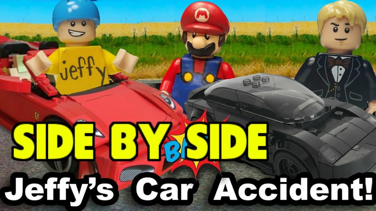Lego SML: Jeffy's Car Accident! (Side By Side) - YouTube