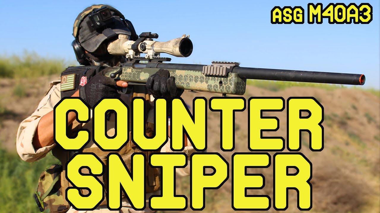 DesertFox Airsoft: Counter-Sniper SC Village (ASG M40A3 Sniper Rifle ...