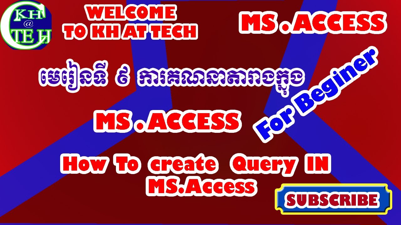 Query Access How To Create Query Table In MS Access YouTube Query Access How To Create Query Table In MS Access YouTube