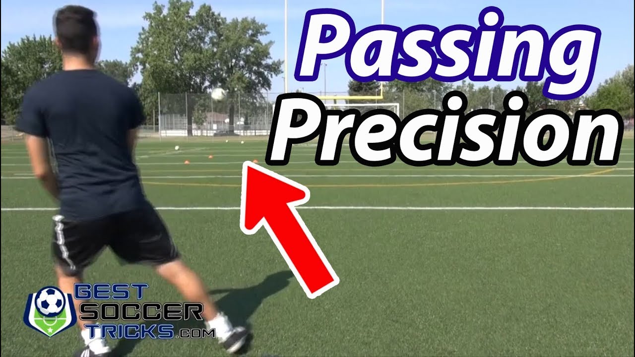 Soccer Passing Precision Exercise - YouTube