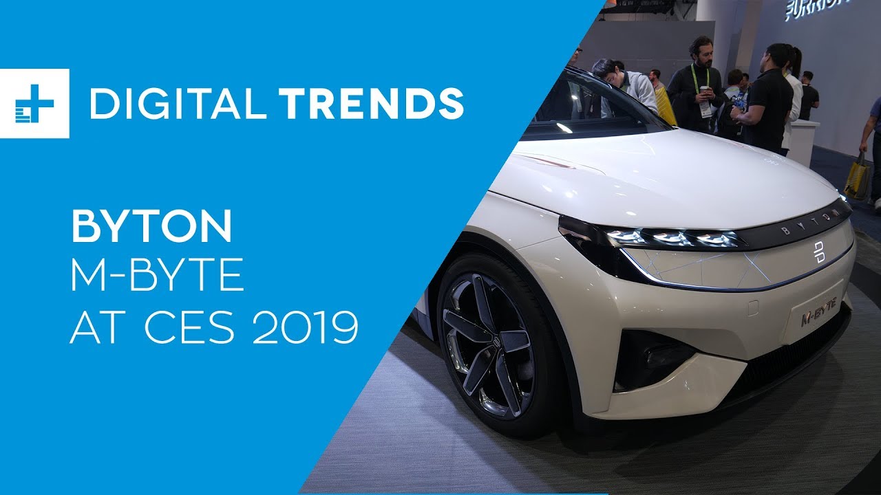 Byton M-Byte - Hands On at CES 2019 - YouTube