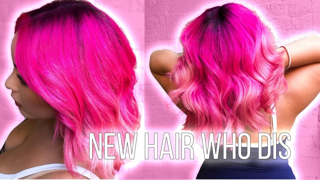 PINK HAIR TRANSFORMATION | VLOG127 - YouTube