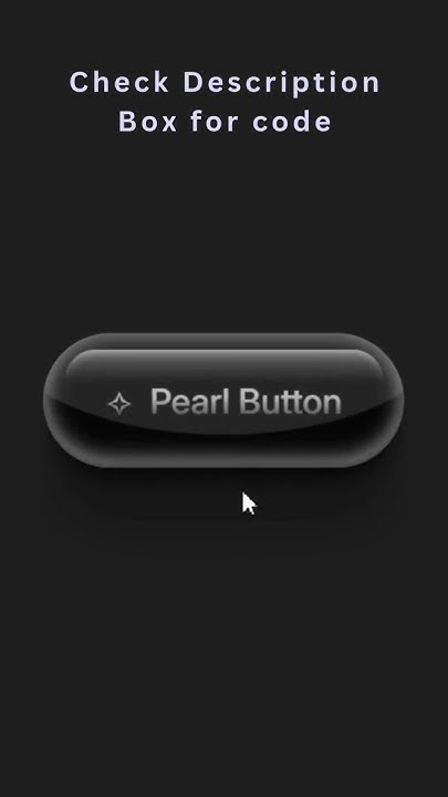 Pearl Button using html/css #pearlbutton #shorts #viral #html #css #webdeveloper - YouTube