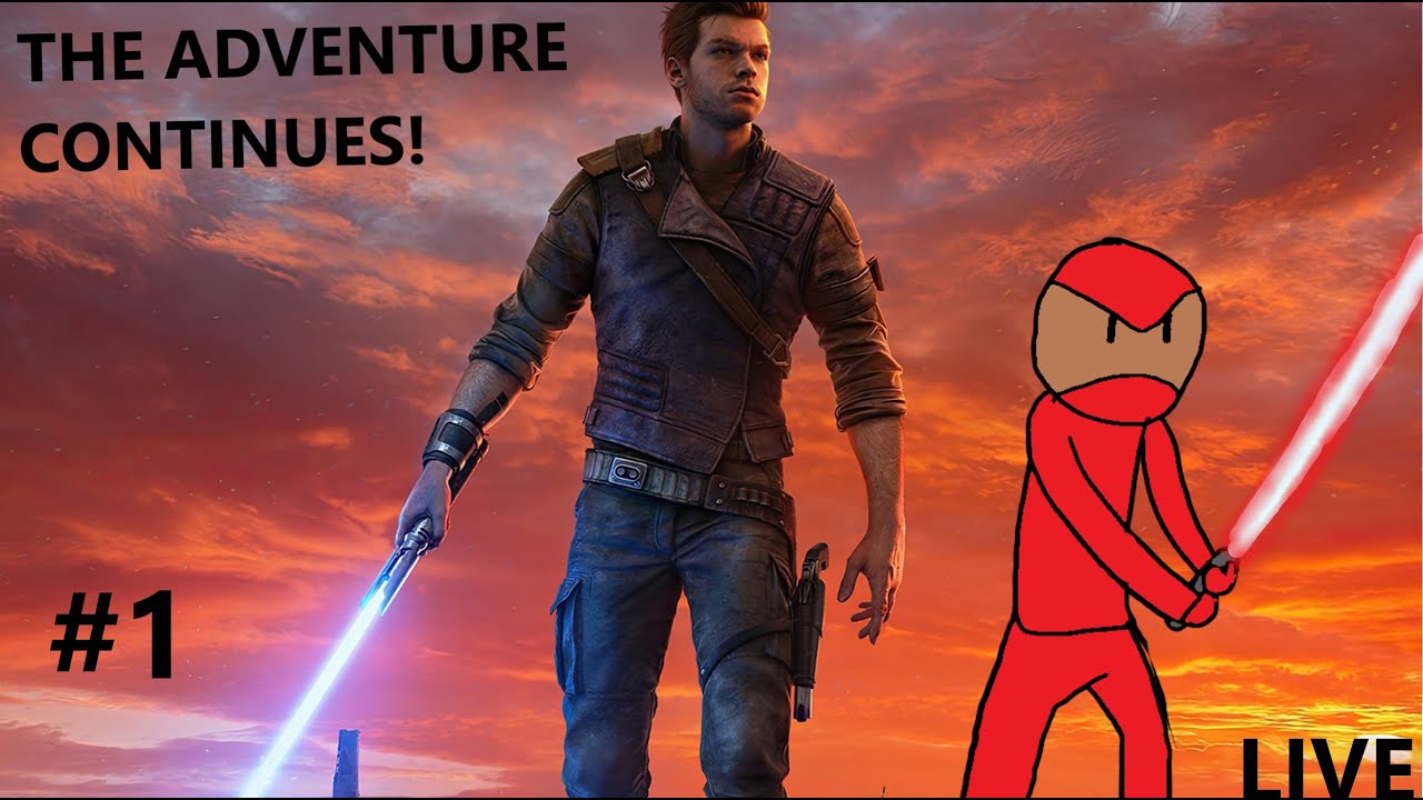 JEDI-NINJA IS BACK! Star Wars Jedi Survivor Ep1 LIVE - YouTube