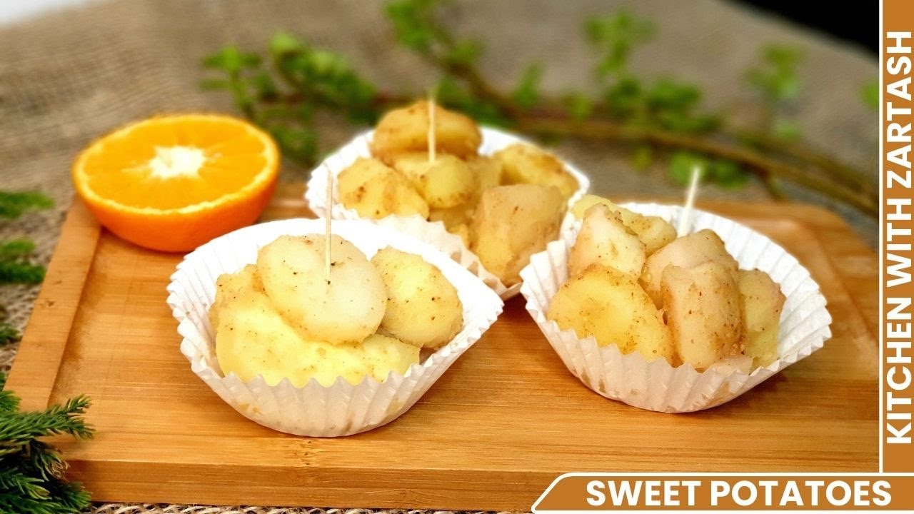 Sweet Potato Recipe | Shakarkandi Steam Commercial Recipe | شکر قندی ...