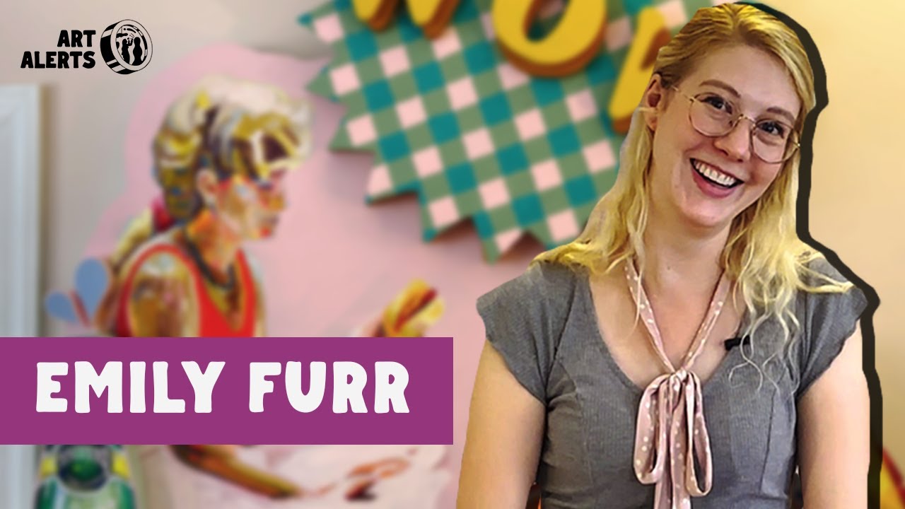Visiting Emily Furr's Art Studio - YouTube