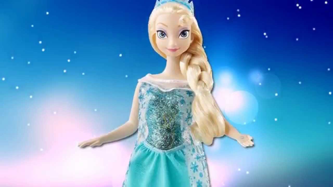 Disney Frozen Musical Magic Elsa Doll - YouTube