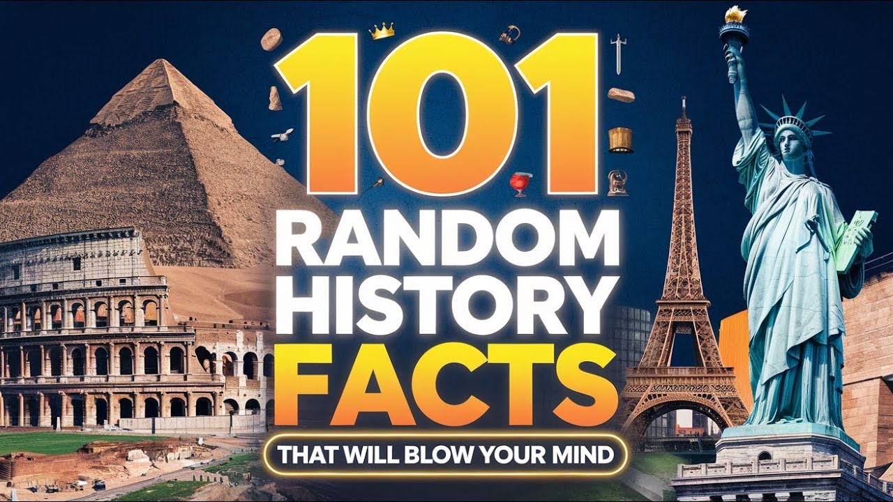 101 Random History Facts That Will Blow Your Mind! - YouTube