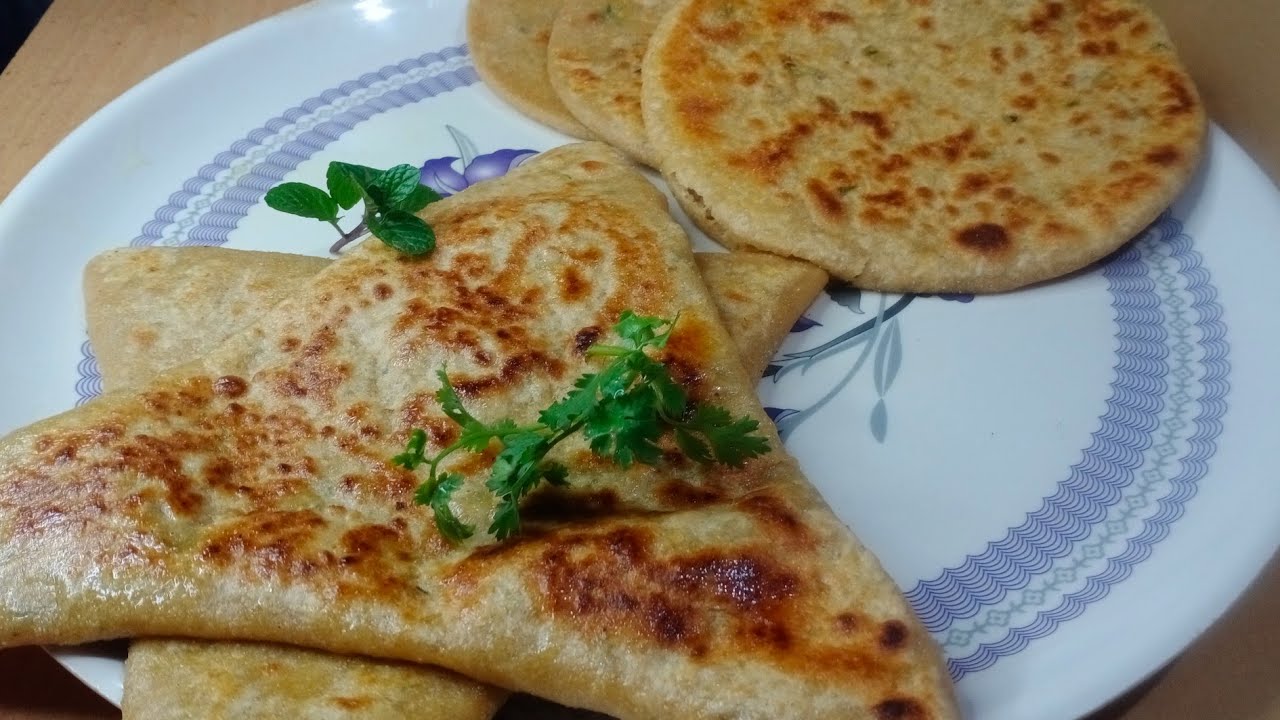 0 oil breakfast recipe 10 मिनट में बिना तेल के गोभी परांठा सुबह की ...