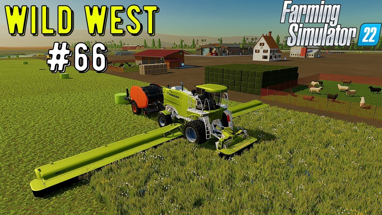 farming Simulator 22 fs22 timelapse Ep #66 Wild West Map fs22 Mods ...