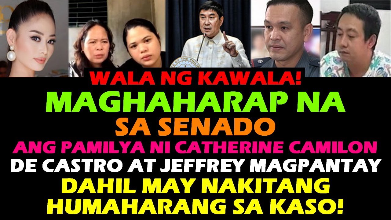 CATHERINE CAMILON SENATE HEARING | IDOL RAFFY TULFO GINISA SI POLICE ...