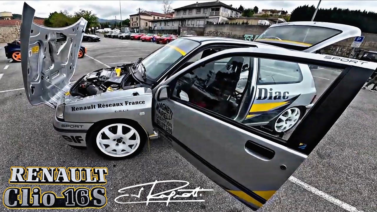 Renault Clio 16S de Jean Ragnotti Team Diac - La reine des Rallyes ...