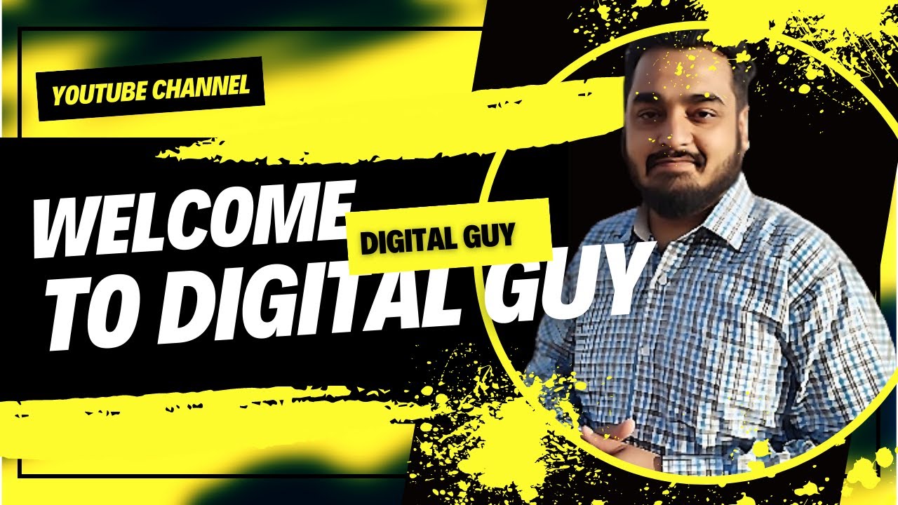 DIGITAL GUY f.t. Muhammad Sheeraz [Channel Introduction] Educational Era - YouTube