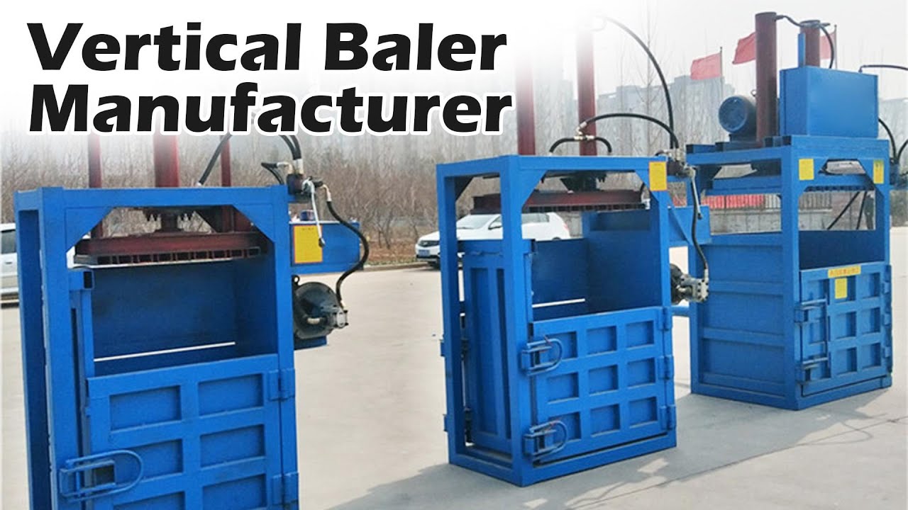 Hydraulic baler project showcase: efficient baling of cardboard ...