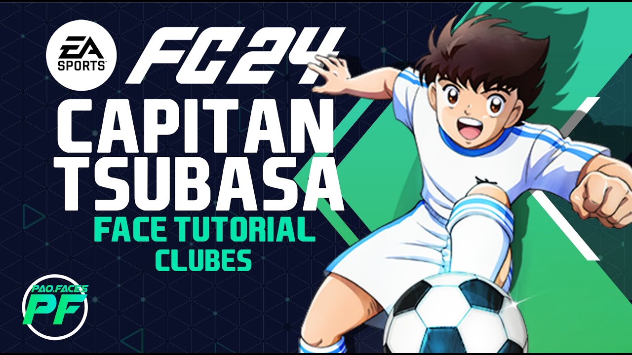 EA FC 24 CAPTAIN TSUBASA Oliver ATOM FACE Pro Clubs CLUBES PRO Face ...