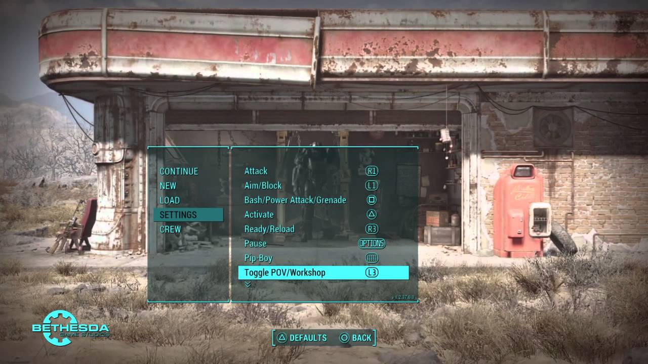 Fallout 4: The Last of Us (PS3) controls - YouTube