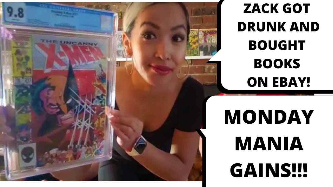 MONDAY MANIA Gains from That Spider-man Booth! Zack got drunk and ...