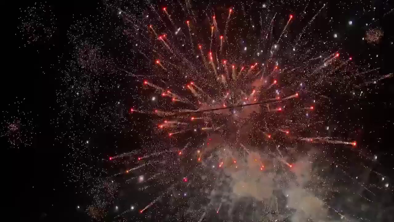 Color Rage 140 shot firework assortment - YouTube