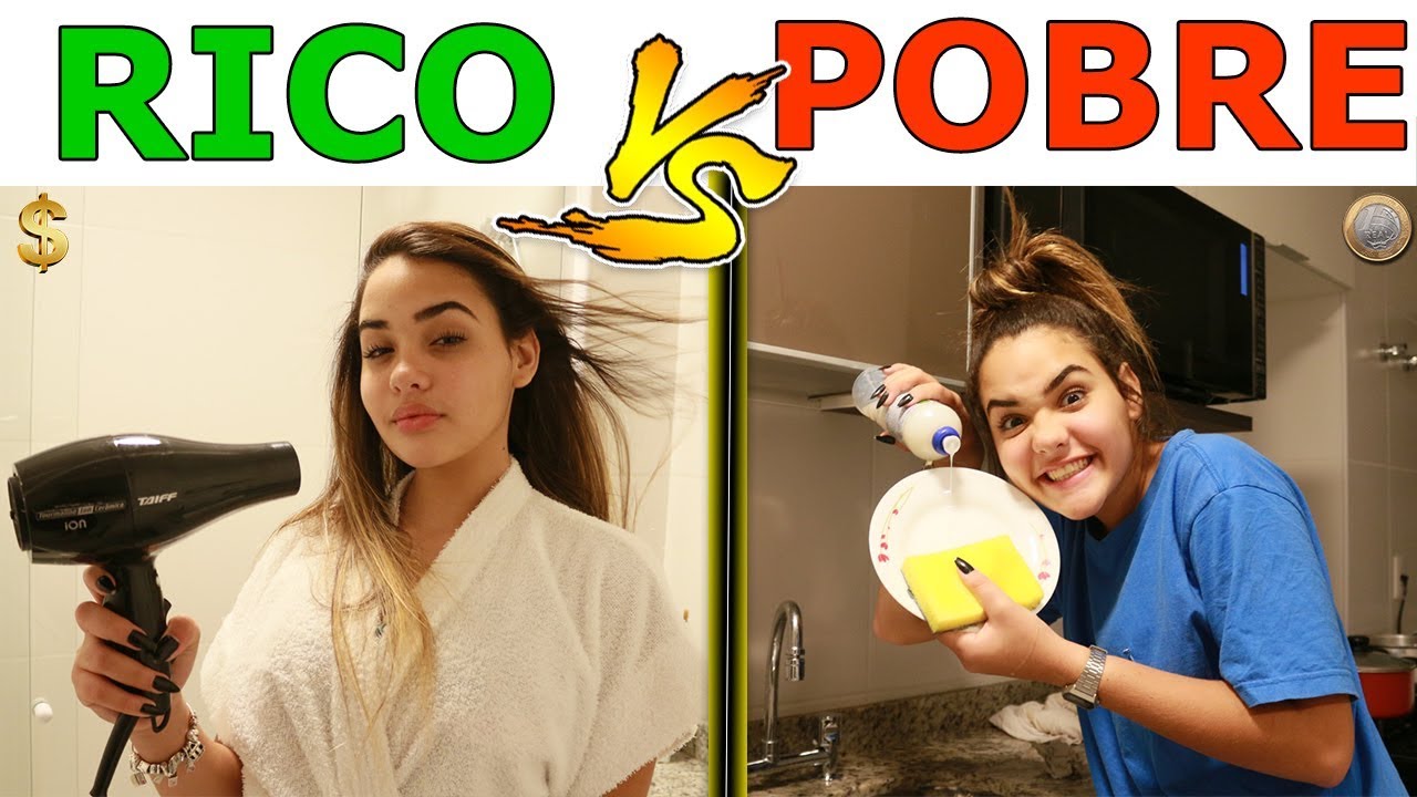 RICO VS POBRE VOLTA AS AULAS - YouTube