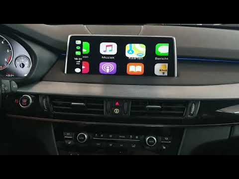 BMW iDrive NBT Aftermarket Carplay & Android Auto - YouTube