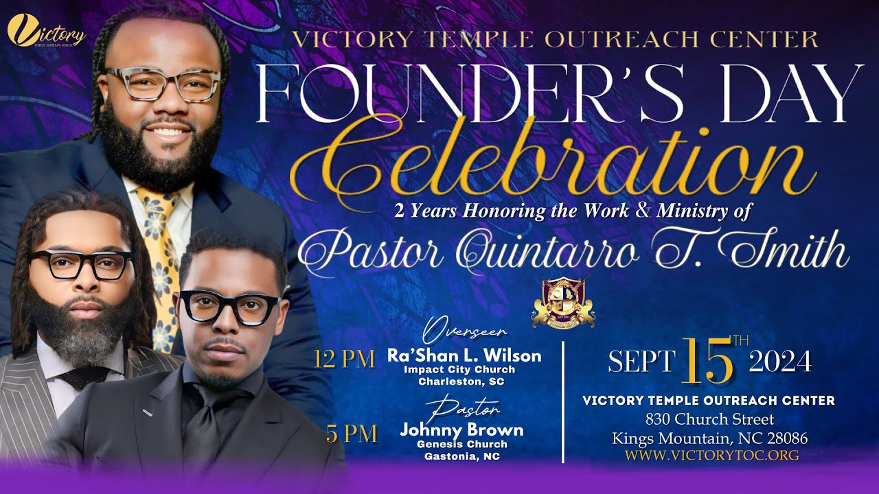 Morning Service 9-15-2024… 2nd Pastoral Anniversary for Pastor ...