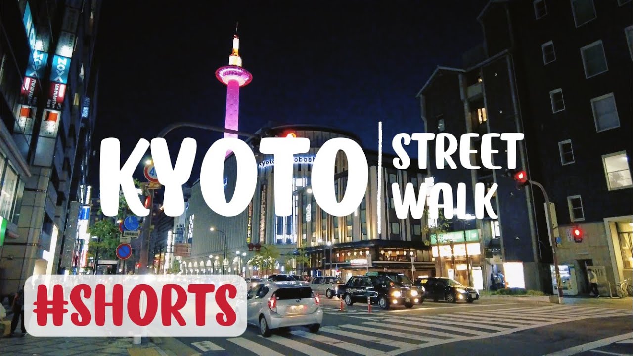 Kyoto City Walk|Kyoto Street Night|Dusk to Night|Street View|Kyoto ...