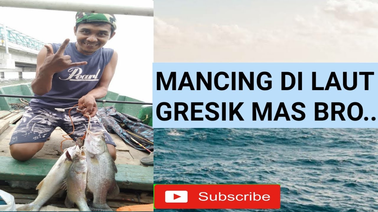 MANCING MANIA DI LAUT KOTA GRESIK - YouTube