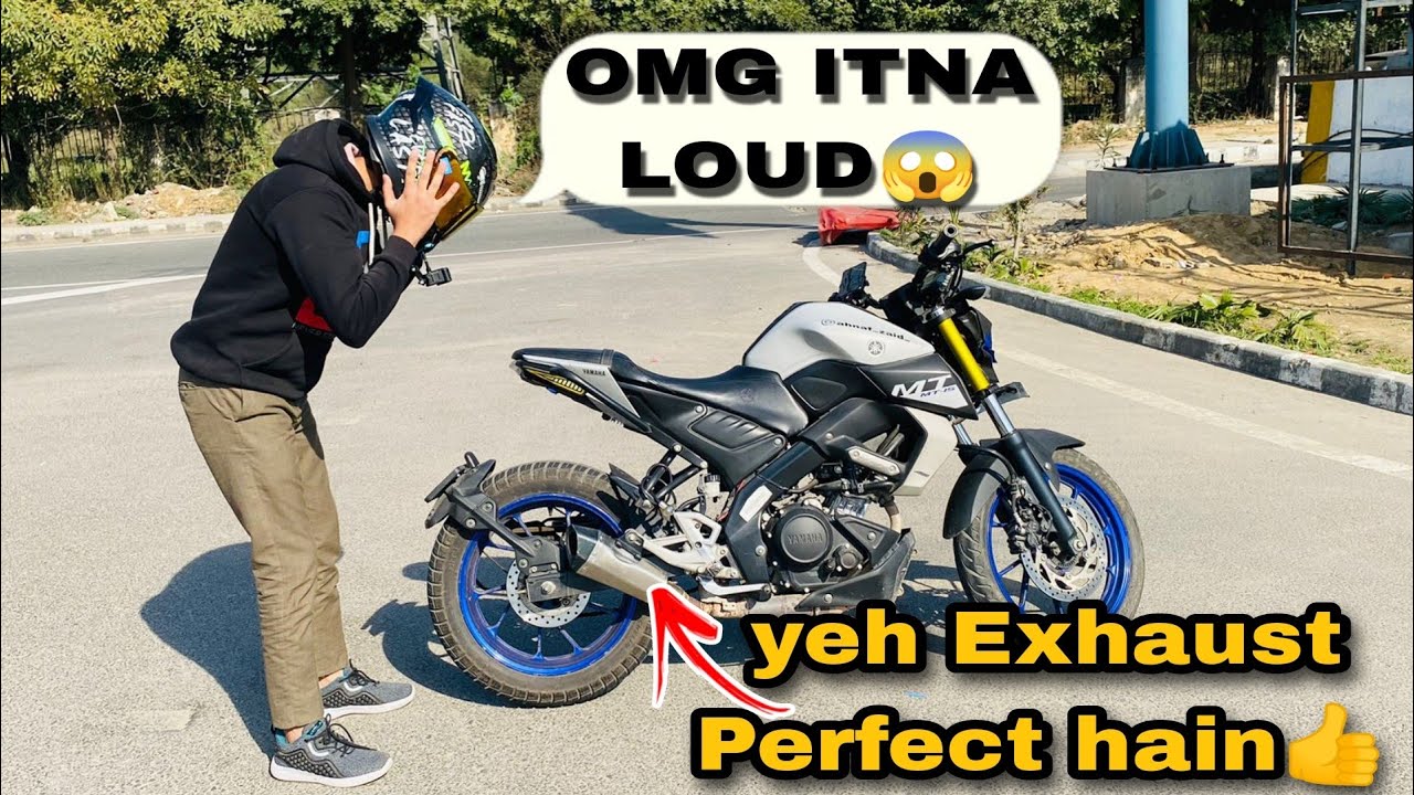 Best Full System Exhaust For MT15 ?😍 Yamaha MT-15 - YouTube