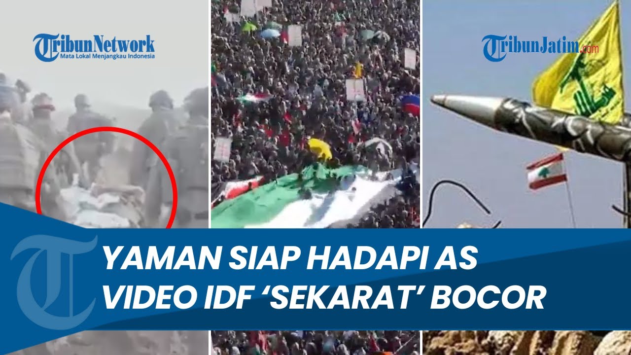 RANGKUMAN Hari ke-92 Perang Israel-Hamas : 2 Juta Warga Yaman Tantang ...