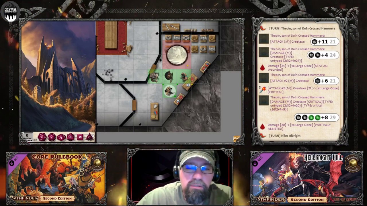 PATHFINDER 2E "Age of Ashes" LiveStream Ep.28 - YouTube