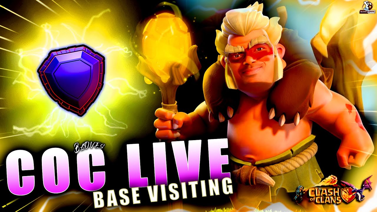 COC Live stream Base visiting & Tips | Clash of Clans Legend Attacks ...