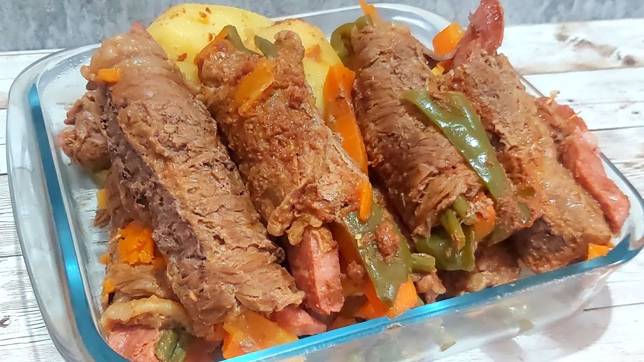 Charuto de Carne Almoço de Domingo - YouTube