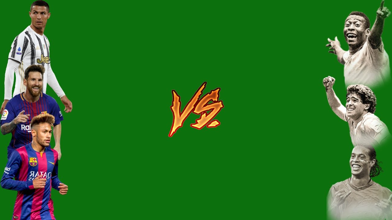 MRN (Messi,Ronaldo,Neymar) Trio Vs MPR (Maradona,Pele,Ronaldinho) Trio ...