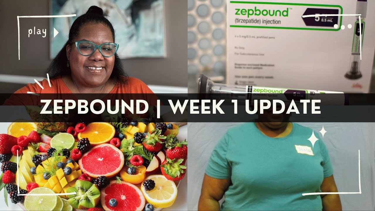 Zepbound Week 1 Update | Side Effects, What I Ate, Weight Lost, Weight ...