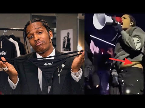 A$AP Rocky RESPONDS After Fans Clown Him For Wearing A Thong At Show