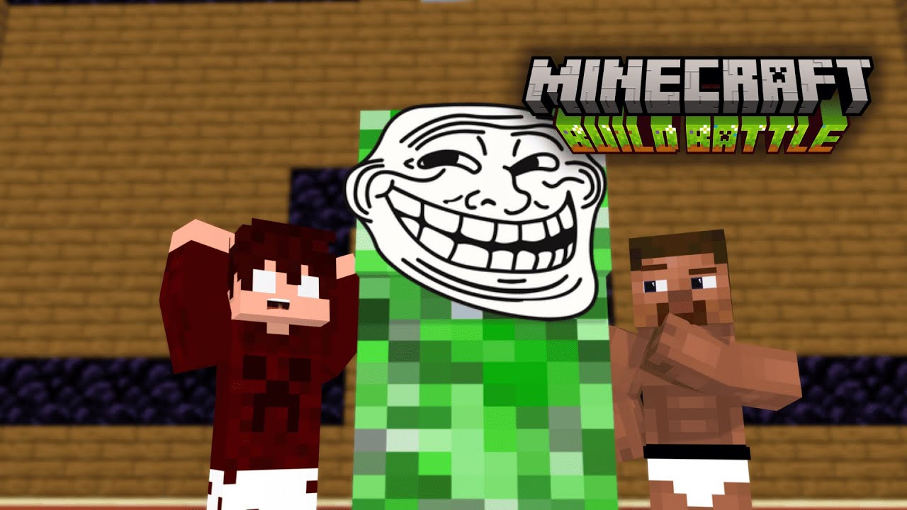 NUNCA FOI TÃO DÍFICIL FAZER UM CREEPER NO BUILDÃO... - Minecraft Build ...
