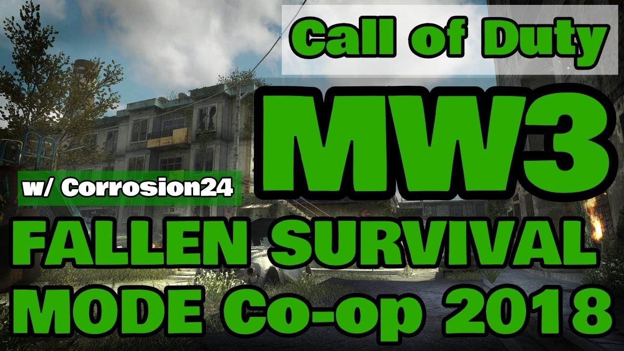 [MW3] Fallen Survival Spec Ops 2018 (Gameplay Commentary) Call of Duty ...