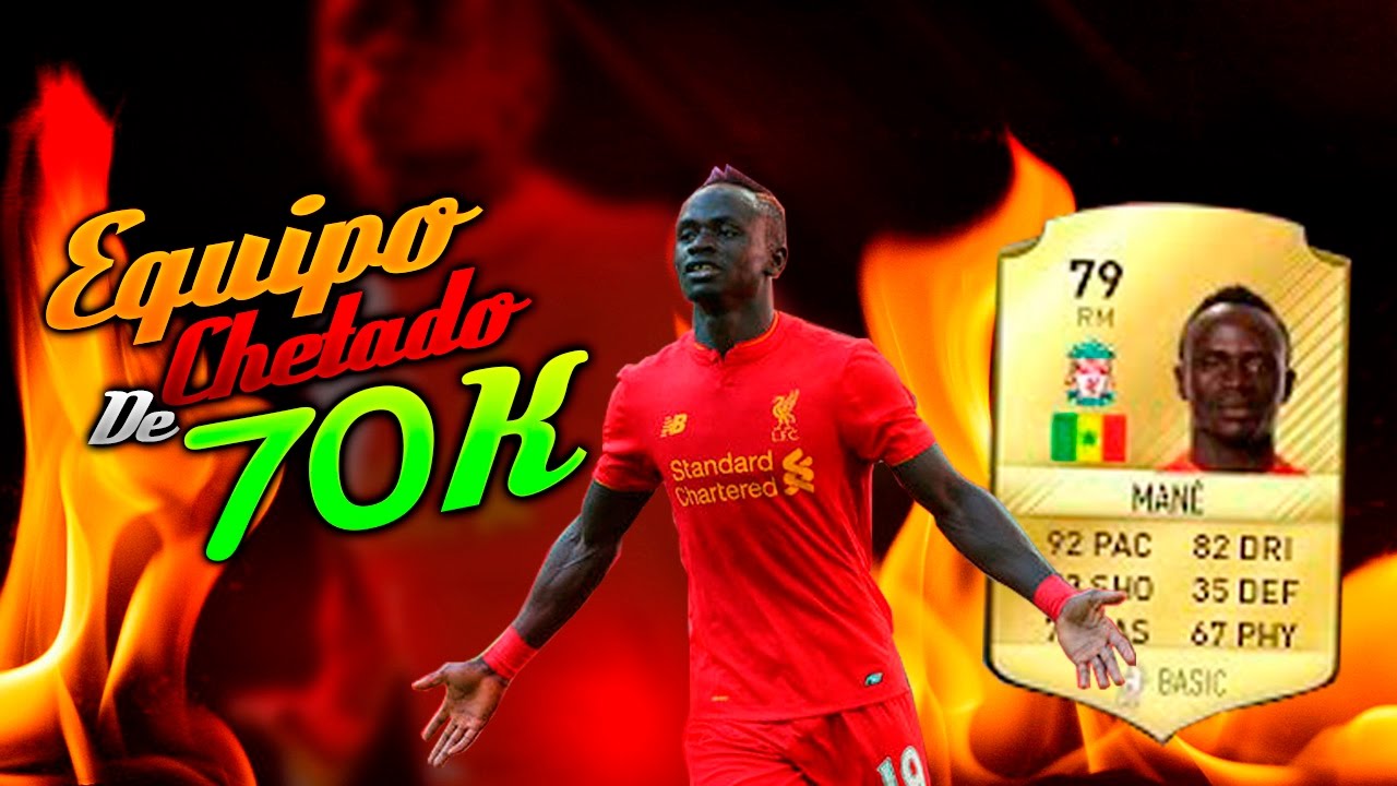 EQUIPO CHETADO POR 70K! | SQUAD BUILDERS | FIFA MOBILE - YouTube