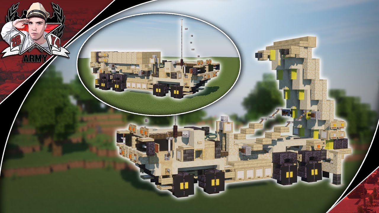 Minecraft: Modern Terminal High Altitude Area Defense (THAAD) | Missile ...
