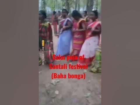 Baha bonga(Salai puja of Santali festival)//kudia khunta - YouTube