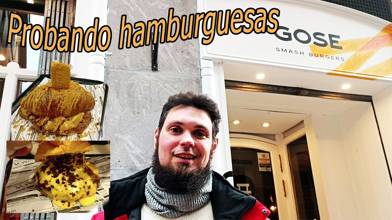 🍔Probando Hamburguesas en Gose Smash Burger, Bilbao. - YouTube