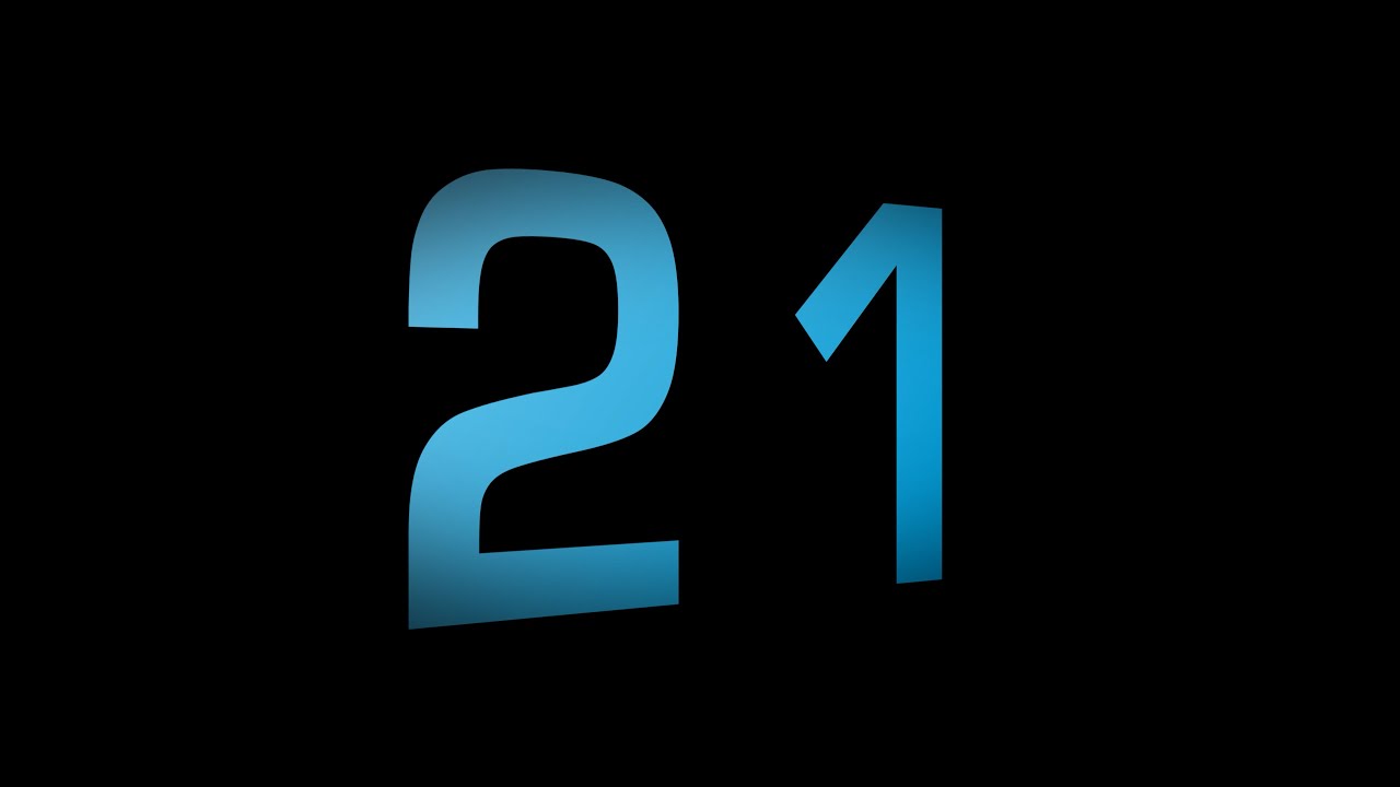 Free Countdown Overlay #2 - YouTube