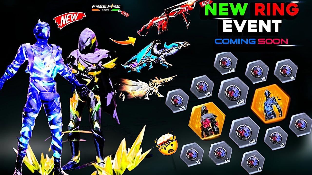 New Legengery Bundle's Ring Event Coming 😱 || Garena Free Fire News And ...