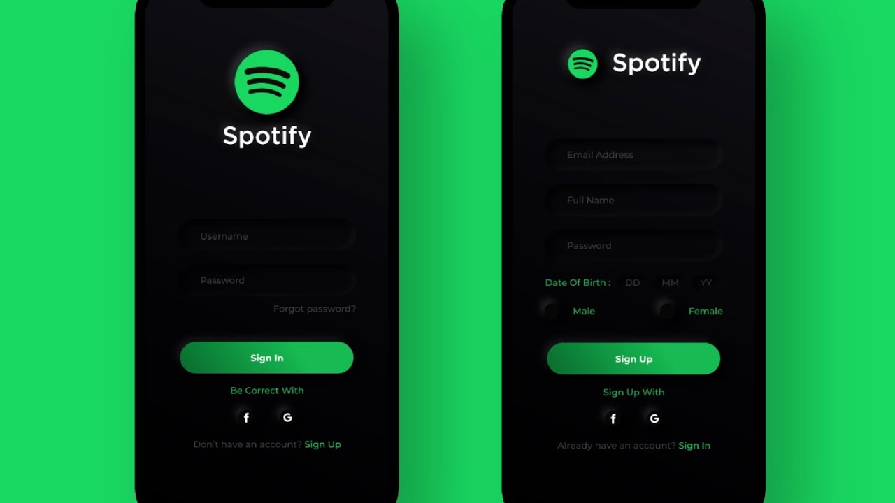 Spotify redesign in figma #figma #figmatips #figmadesign #figmadesign # ...