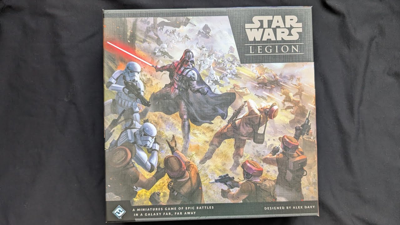 Let's Build: Star Wars Legion Core Set Galactic Civil War Unboxing ...