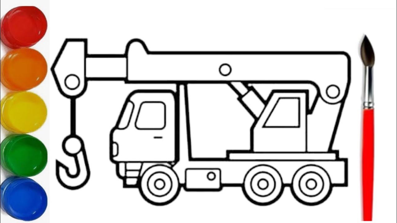 Easy Truck Drawing Technique For Beginners | Truck Drawing Tutorial ...
